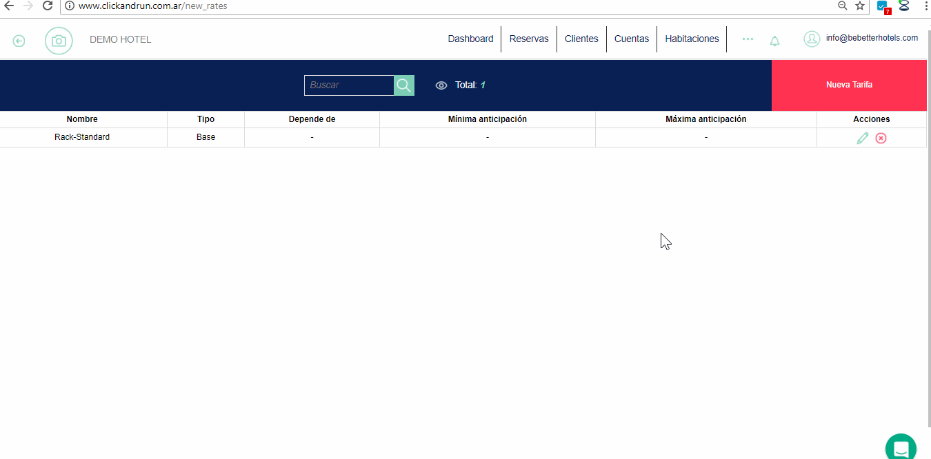¿Cómo Crear Tarifas y Asignar Precios a las Habitaciones?